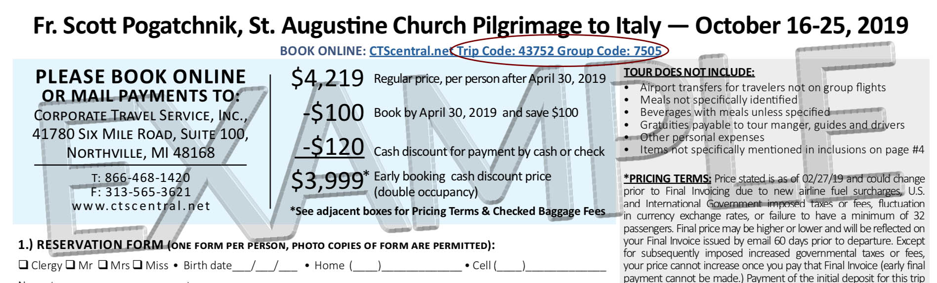 Online Booking - Corporate Travel Service